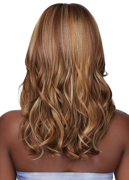 Outre Airtied Glueless Human Hair Blend 13x6 HD Lace Front Wig LOOSE B ...