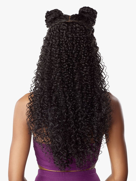 Sensationnel Butta Lace Pre-Styled Glueless Synthetic HD Lace Front Wi ...